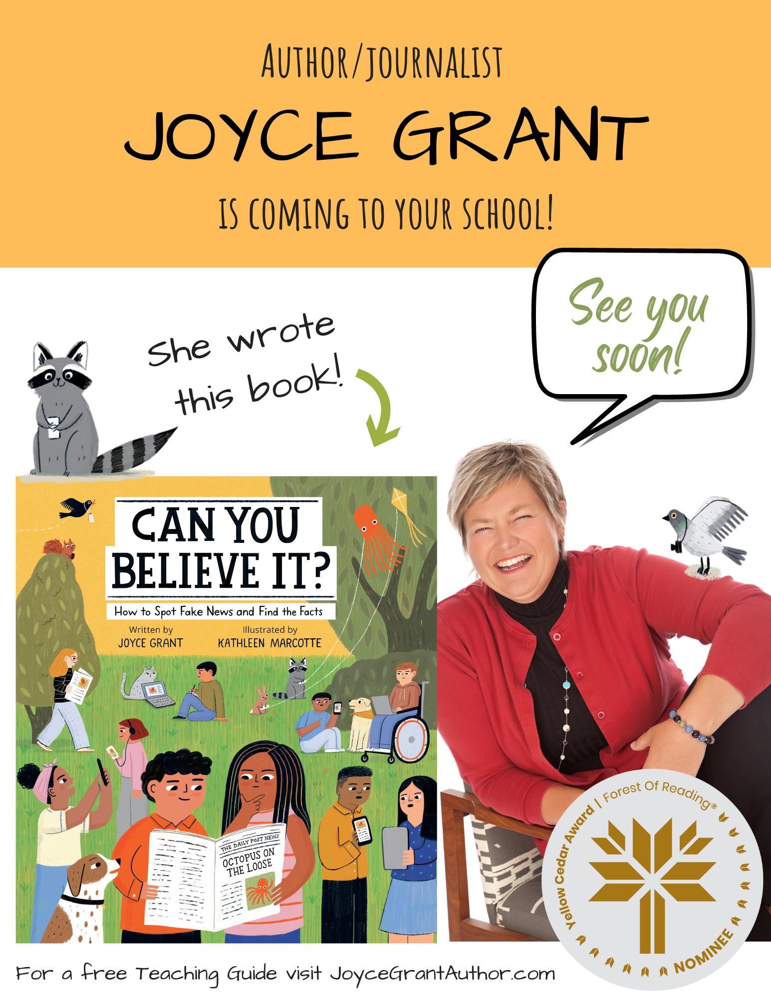 Critical Thinking & Fake News - Joyce Grant, Author & Speaker